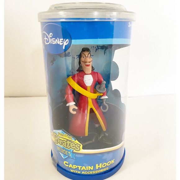 Disney | Other | Nib Disney Action Figure Captain Hook Pirates Heroes ...